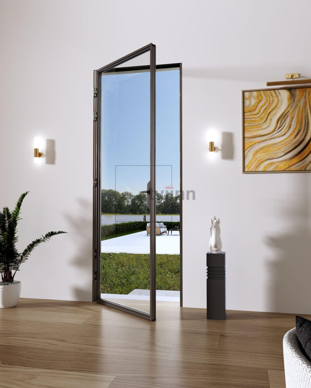 Tviinn Acer 25 Slim Hinge Doors - Minimalistic Windows Systems