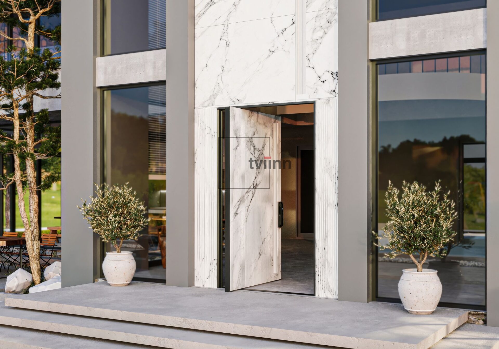 Entrance Doors - Best Designs & Durable Materials for Your Villas